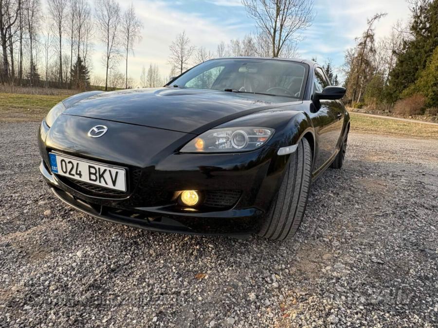 Black Mazda RX-8 2006 in Tallinn, with an engine capacity of 1.30 L and mileage of 0 thousand km for 7500 €, photo 4 on AUTOMOTO.COM.LV