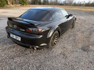 Black Mazda RX-8 2006 in Tallinn, with an engine capacity of 1.30 L and mileage of 0 thousand km for 7500 €, photo 9 on AUTOMOTO.COM.LV
