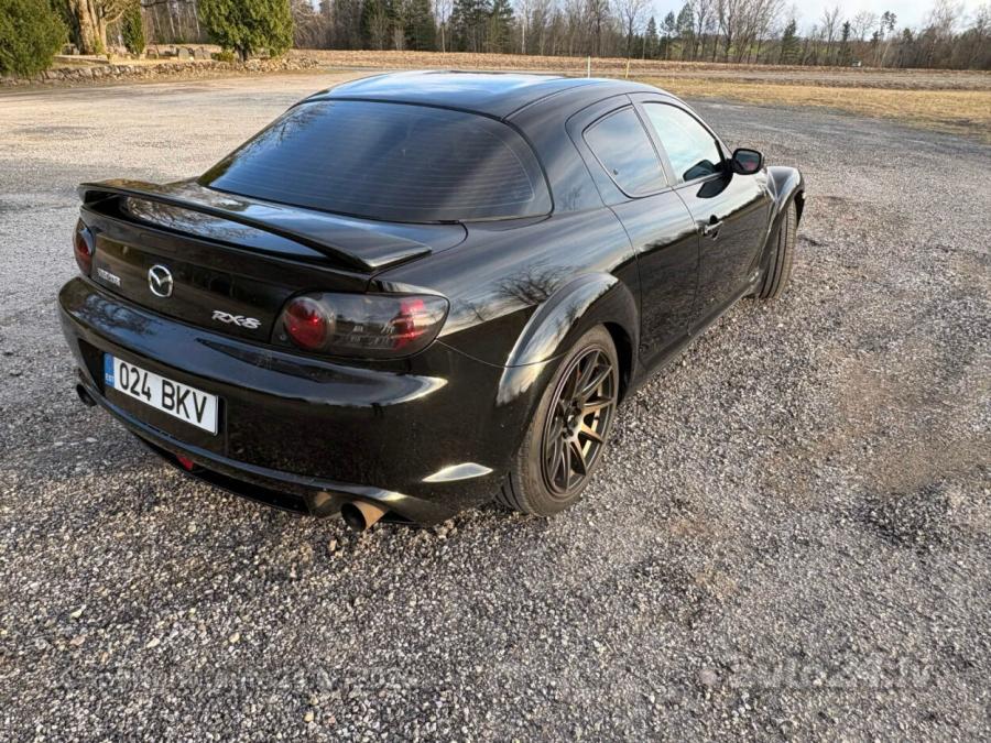 Black Mazda RX-8 2006 in Tallinn, with an engine capacity of 1.30 L and mileage of 0 thousand km for 7500 €, photo 9 on AUTOMOTO.COM.LV