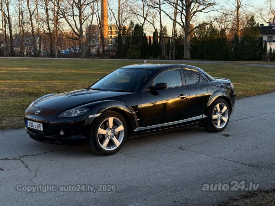 Black Mazda RX-8 2008 in Saue, with an engine capacity of 1.30 L and mileage of 116 thousand km for 7500 €, photo 3 on AUTOMOTO.COM.LV