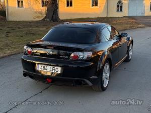Black Mazda RX-8 2008 in Saue, with an engine capacity of 1.30 L and mileage of 116 thousand km for 7500 €, photo 6 on AUTOMOTO.COM.LV