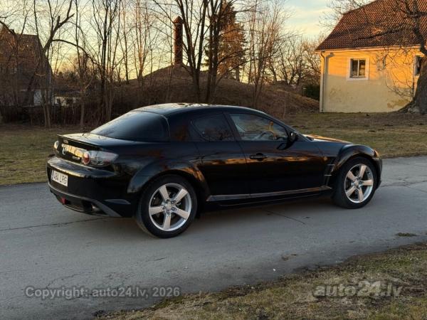 Black Mazda RX-8 2008 in Saue, with an engine capacity of 1.30 L and mileage of 116 thousand km for 7500 €, photo 7 on AUTOMOTO.COM.LV