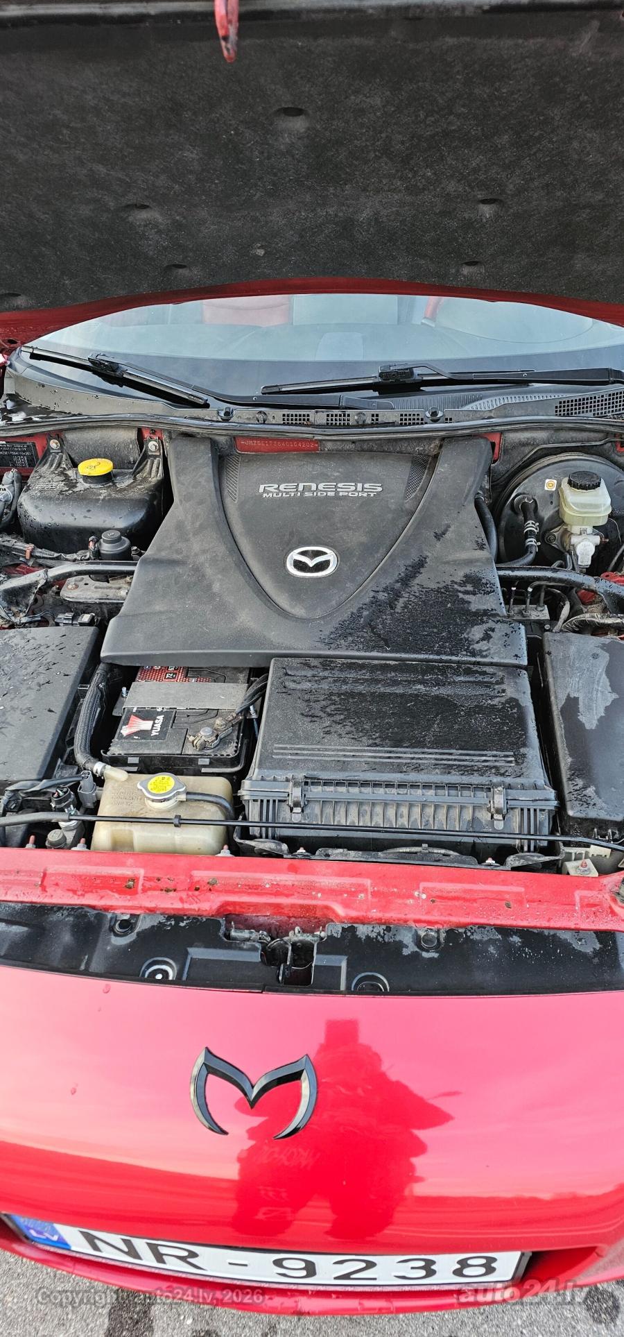 Mazda RX-8 2004 in Valmiera, with an engine capacity of 1.30 L and mileage of 126 thousand km for 6500 €, photo 9 on AUTOMOTO.COM.LV