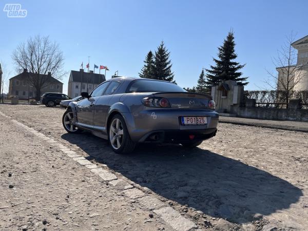 Pelēks Mazda RX-8 2005 Druskininkai, ar dzinēja tilpumu 1.30 L un nobraukumu 106 tūkst. km par 5200 €, foto 5 vietnē AUTOMOTO.COM.LV