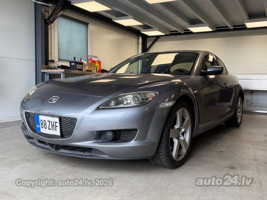 Grey Mazda RX-8 2006 in Tallinn, with an engine capacity of 1.30 L and mileage of 110 thousand km for 7000 €, photo 1 on AUTOMOTO.COM.LV