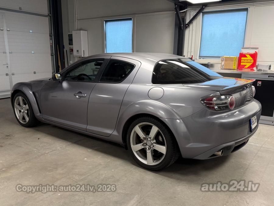 Grey Mazda RX-8 2006 in Tallinn, with an engine capacity of 1.30 L and mileage of 110 thousand km for 7000 €, photo 3 on AUTOMOTO.COM.LV