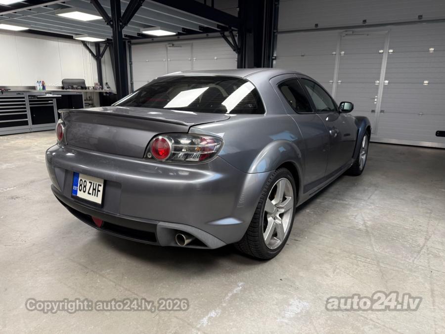 Grey Mazda RX-8 2006 in Tallinn, with an engine capacity of 1.30 L and mileage of 110 thousand km for 7000 €, photo 4 on AUTOMOTO.COM.LV