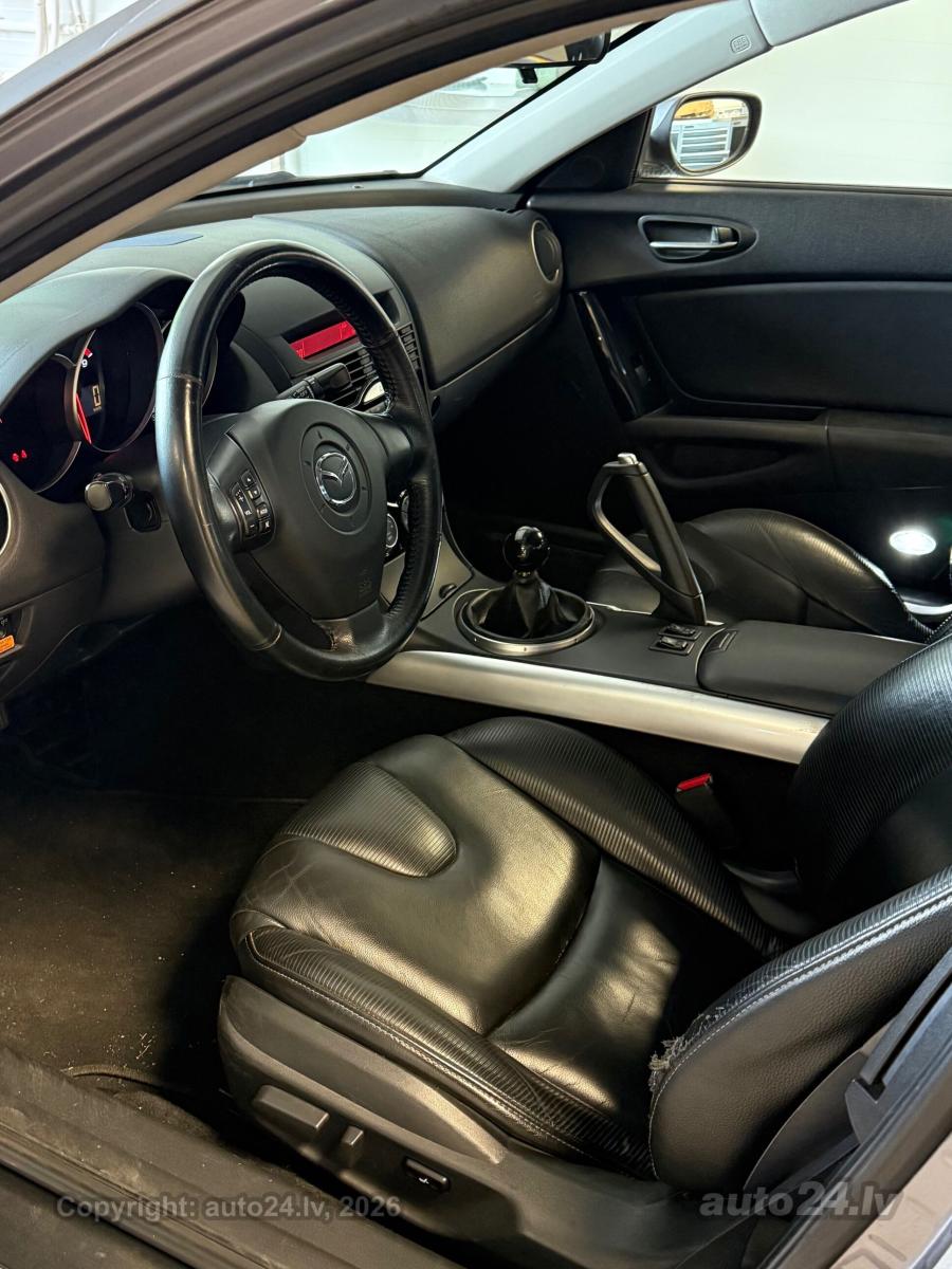 Grey Mazda RX-8 2006 in Tallinn, with an engine capacity of 1.30 L and mileage of 110 thousand km for 7000 €, photo 7 on AUTOMOTO.COM.LV