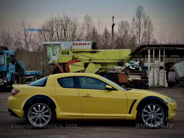 Yellow Mazda RX-8 2005 in Elva, with an engine capacity of 1.80 L and mileage of 0 thousand km for 6345 €, photo 3 on AUTOMOTO.COM.LV