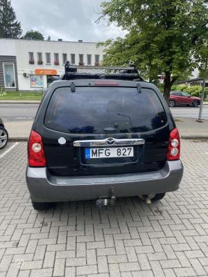 Black Mazda Tribute 2001 in Druskininkai, with an engine capacity of 3.00 L and mileage of 280 thousand km for 3450 €, photo 3 on AUTOMOTO.COM.LV