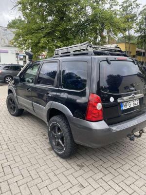 Black Mazda Tribute 2001 in Druskininkai, with an engine capacity of 3.00 L and mileage of 280 thousand km for 3450 €, photo 4 on AUTOMOTO.COM.LV