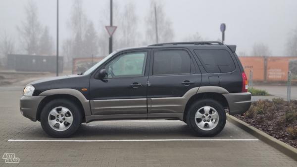 Melns Mazda Tribute 2003 Viļņa, ar dzinēja tilpumu 3.00 L un nobraukumu 83 tūkst. km par 2500 €, foto 2 vietnē AUTOMOTO.COM.LV