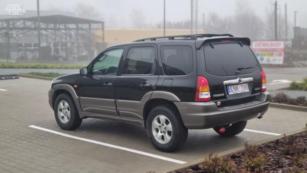 Melns Mazda Tribute 2003 Viļņa, ar dzinēja tilpumu 3.00 L un nobraukumu 83 tūkst. km par 2500 €, foto 3 vietnē AUTOMOTO.COM.LV