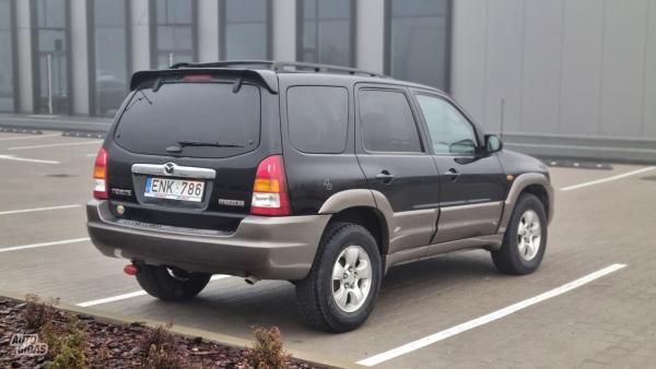 Melns Mazda Tribute 2003 Viļņa, ar dzinēja tilpumu 3.00 L un nobraukumu 83 tūkst. km par 2500 €, foto 4 vietnē AUTOMOTO.COM.LV