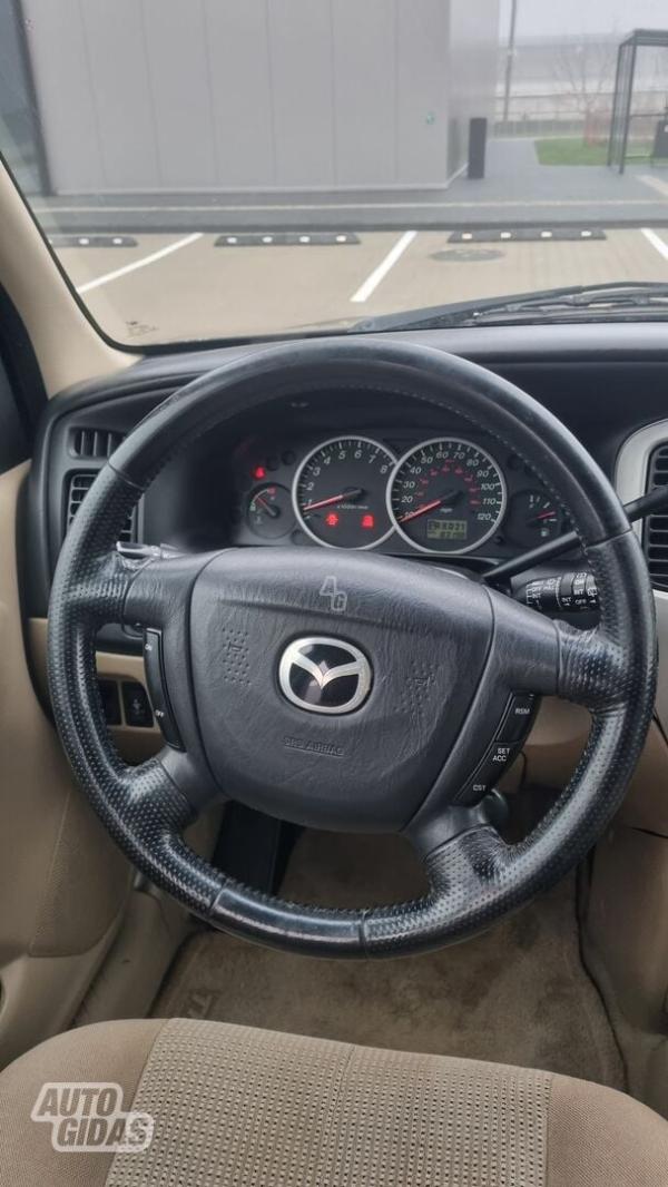 Melns Mazda Tribute 2003 Viļņa, ar dzinēja tilpumu 3.00 L un nobraukumu 83 tūkst. km par 2500 €, foto 10 vietnē AUTOMOTO.COM.LV