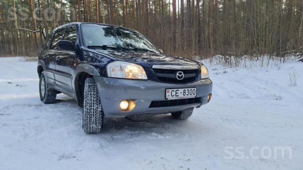 Blue Mazda Tribute 2002 in Riga, with an engine capacity of 3.00 L and mileage of 152 thousand km for 2100 €, photo 2 on AUTOMOTO.COM.LV