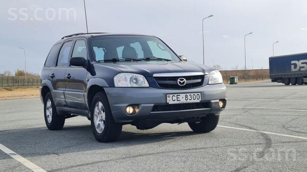 Синий Мазда Трибьют 2002 в Рига, объемом двигателя 3.00 л и пробегом 153 тыс. км за 1800 €, фото 2 на AUTOMOTO.COM.LV