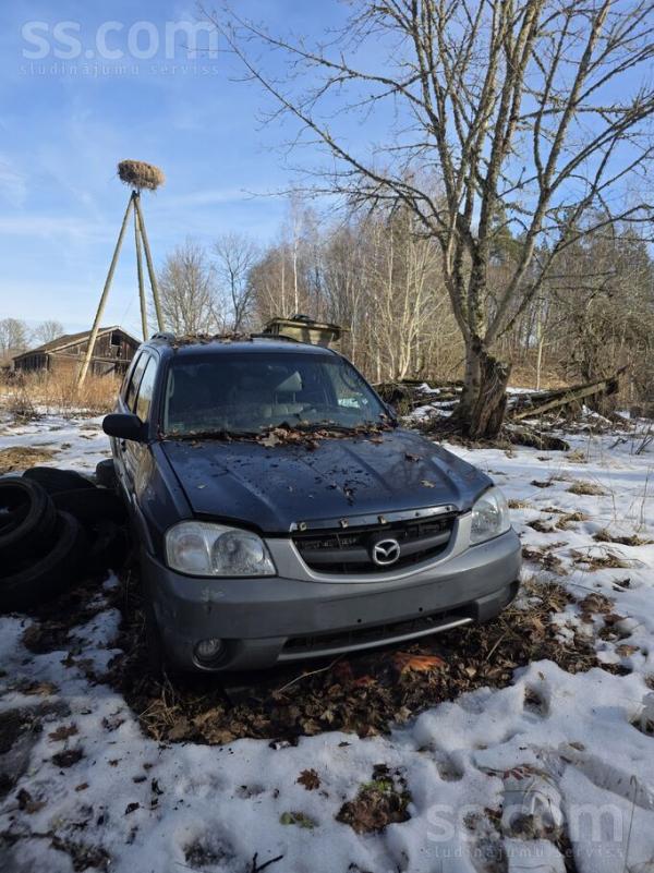 Синий Мазда Трибьют 2004 в Валмиера, объемом двигателя 3.00 л и пробегом 280 тыс. км за 1700 €, фото 1 на AUTOMOTO.COM.LV