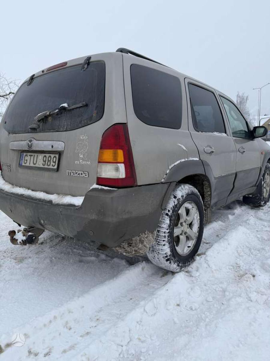 Brūns Mazda Tribute 2002 Šauļi, ar dzinēja tilpumu 2.99 L un nobraukumu 309 tūkst. km par 1300 €, foto 3 vietnē AUTOMOTO.COM.LV