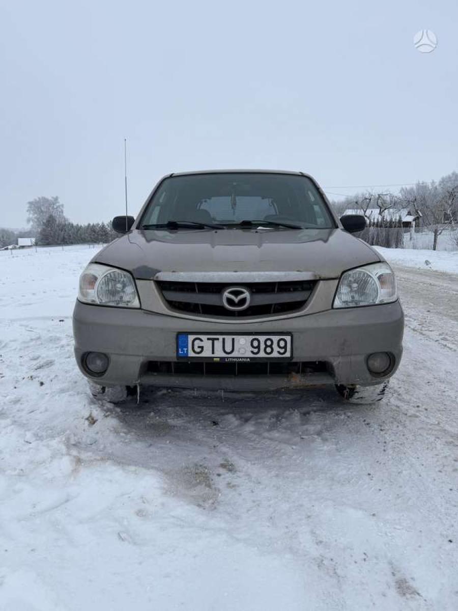 Brūns Mazda Tribute 2002 Šauļi, ar dzinēja tilpumu 2.99 L un nobraukumu 309 tūkst. km par 1300 €, foto 7 vietnē AUTOMOTO.COM.LV