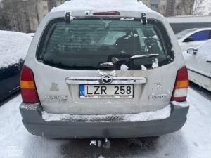 Pelēks Mazda Tribute 2001 Kauņa, ar dzinēja tilpumu 3.00 L un nobraukumu 256 tūkst. km par 1200 €, foto 7 vietnē AUTOMOTO.COM.LV