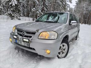 Grey Mazda Tribute 2006 in Vilnius, with an engine capacity of 2.30 L and mileage of 201 thousand km for 2750 €, photo 2 on AUTOMOTO.COM.LV
