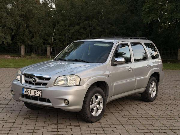 Grey Mazda Tribute 2006 in Vilnius, with an engine capacity of 2.30 L and mileage of 141 thousand km for 2650 €, photo 4 on AUTOMOTO.COM.LV