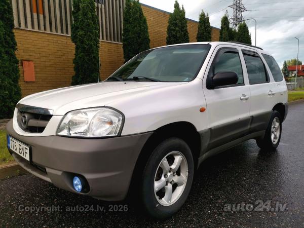 Balts Mazda Tribute 2000 Tartu, ar dzinēja tilpumu 2.00 L un nobraukumu 190 tūkst. km par 1290 €, foto 1 vietnē AUTOMOTO.COM.LV