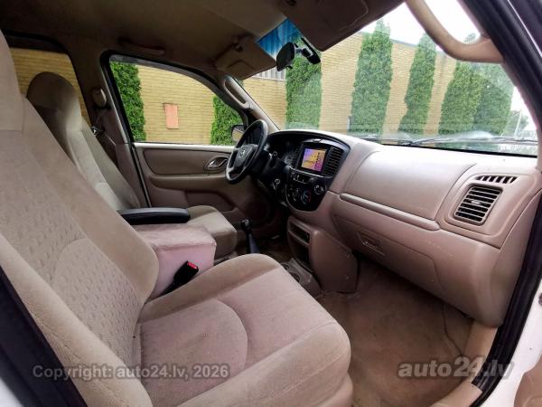 Balts Mazda Tribute 2000 Tartu, ar dzinēja tilpumu 2.00 L un nobraukumu 190 tūkst. km par 1290 €, foto 5 vietnē AUTOMOTO.COM.LV