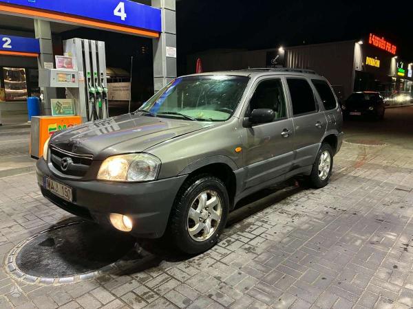 Dzeltens Mazda Tribute 2002 Viļņa, ar dzinēja tilpumu 1.99 L un nobraukumu 238 tūkst. km par 1240 €, foto 1 vietnē AUTOMOTO.COM.LV