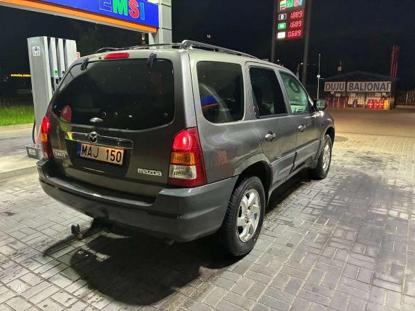 Dzeltens Mazda Tribute 2002 Viļņa, ar dzinēja tilpumu 1.99 L un nobraukumu 238 tūkst. km par 1240 €, foto 4 vietnē AUTOMOTO.COM.LV
