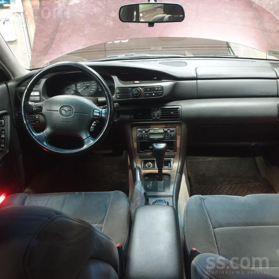 Красный Мазда Кседос 9 1998 в Рига, объемом двигателя 2.50 л и пробегом 166 тыс. км за 1234 €, фото 3 на AUTOMOTO.COM.LV