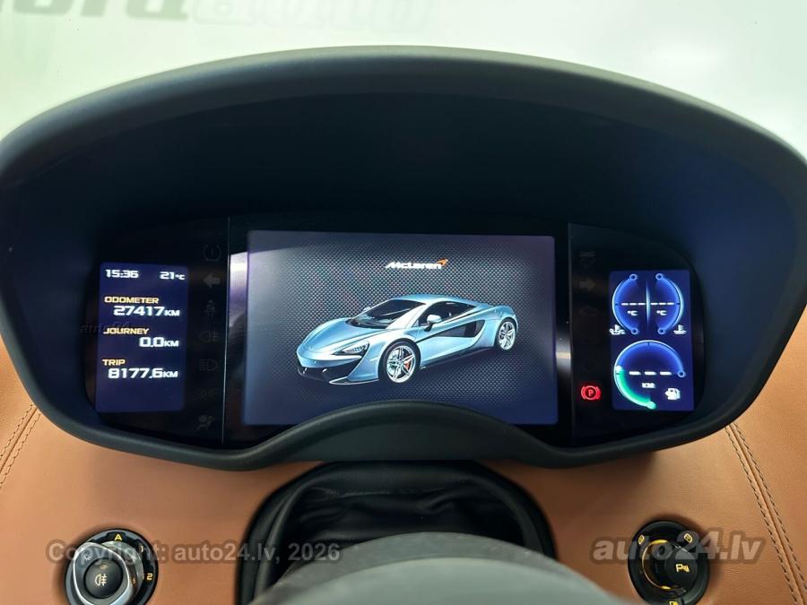 Коричневый МакЛарен 570S 2016 в Таллин, объемом двигателя 3.80 л и пробегом 27 тыс. км за 120000 €, фото 15 на AUTOMOTO.COM.LV