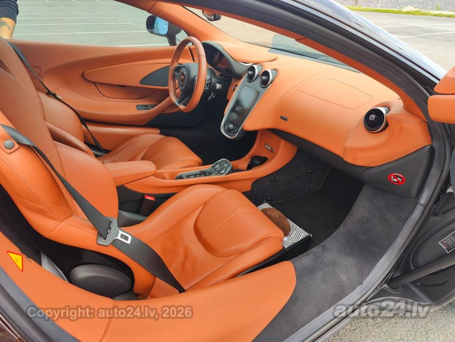 McLaren 570S 2016 in Tallinn, with an engine capacity of 3.80 L and mileage of 26 thousand km for 139900 €, photo 10 on AUTOMOTO.COM.LV