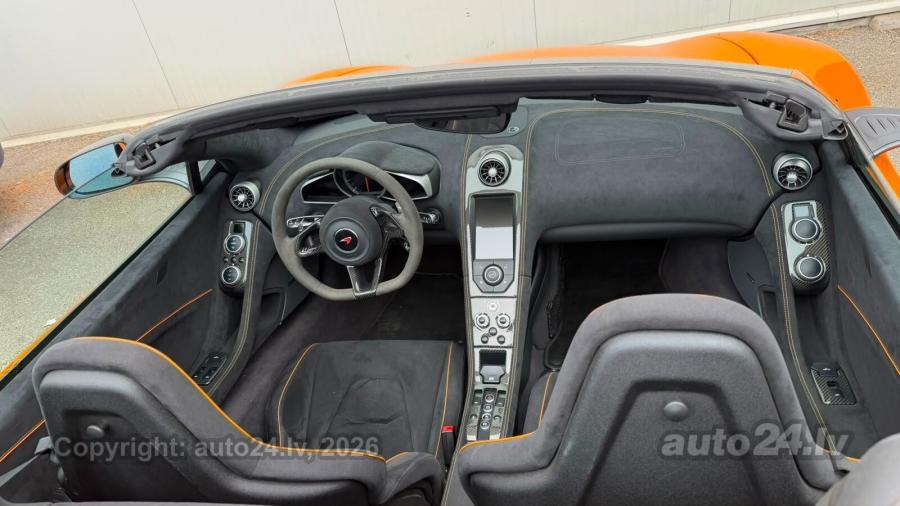 Oranžs McLaren 650S 2015 Rīga, ar dzinēja tilpumu 0.00 L un nobraukumu 58 tūkst. km par 131440 €, foto 7 vietnē AUTOMOTO.COM.LV