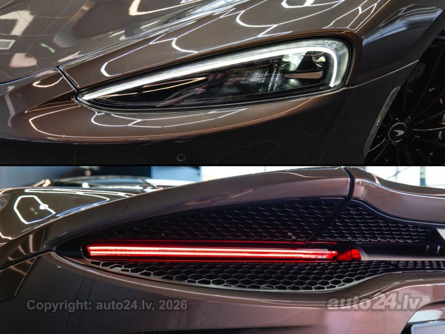 Brown McLaren GT 2023 in Tallinn, with an engine capacity of 4.00 L and mileage of 6 thousand km for 154900 €, photo 6 on AUTOMOTO.COM.LV