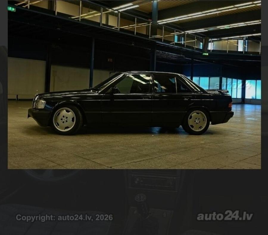 Melns Mercedes-Benz 190 1992 Tallina, ar dzinēja tilpumu 2.00 L un nobraukumu 221 tūkst. km par 4999 €, foto 5 vietnē AUTOMOTO.COM.LV