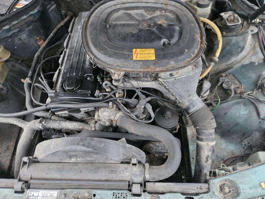 Zils Mercedes-Benz 190 1986 Kupiškis, ar dzinēja tilpumu 0.00 L un nobraukumu 189 tūkst. km par 2500 €, foto 6 vietnē AUTOMOTO.COM.LV