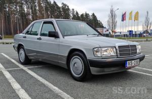 Серый Мерседес 190 1989 в Рига, объемом двигателя 2.00 л и пробегом 316 тыс. км за 4750 €, фото 3 на AUTOMOTO.COM.LV