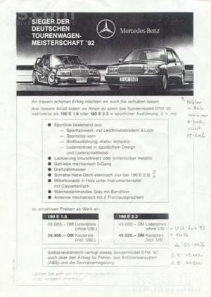 Pelēks Mercedes-Benz 190 1993 Rīga, ar dzinēja tilpumu 1.80 L un nobraukumu 307 tūkst. km par 4275 €, foto 15 vietnē AUTOMOTO.COM.LV
