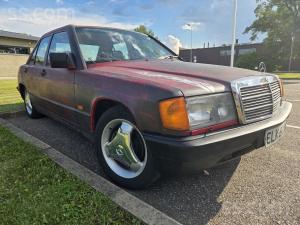 Red Mercedes-Benz 190 1988 in Valmiera, with an engine capacity of 2.00 L and mileage of 185 thousand km for 1900 €, photo 3 on AUTOMOTO.COM.LV