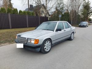 Mercedes-Benz 190 1986 Šauļi, ar dzinēja tilpumu 2.00 L un nobraukumu 287 tūkst. km par 2099 €, foto 3 vietnē AUTOMOTO.COM.LV