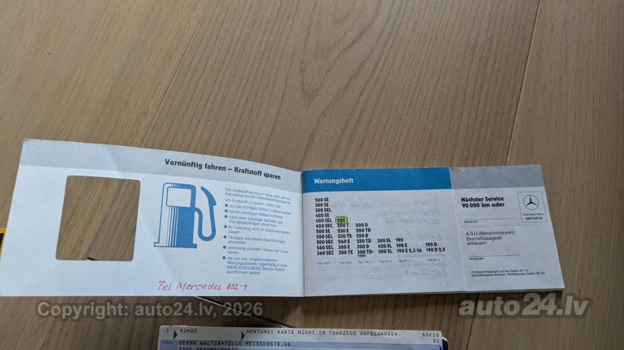 Smilšu krāsa Mercedes-Benz 200 1986 Tallina, ar dzinēja tilpumu 2.00 L un nobraukumu 158 tūkst. km par 11900 €, foto 18 vietnē AUTOMOTO.COM.LV
