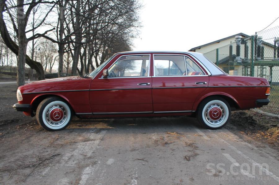 Sarkans Mercedes-Benz 200 1982 Rīga, ar dzinēja tilpumu 3.00 L un nobraukumu 321 tūkst. km par 18000 €, foto 3 vietnē AUTOMOTO.COM.LV