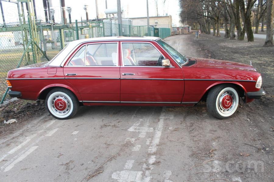 Sarkans Mercedes-Benz 200 1982 Rīga, ar dzinēja tilpumu 3.00 L un nobraukumu 321 tūkst. km par 18000 €, foto 4 vietnē AUTOMOTO.COM.LV
