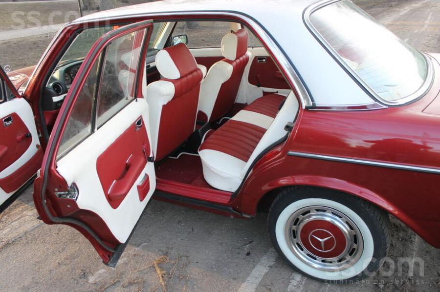 Sarkans Mercedes-Benz 200 1982 Rīga, ar dzinēja tilpumu 3.00 L un nobraukumu 321 tūkst. km par 18000 €, foto 6 vietnē AUTOMOTO.COM.LV