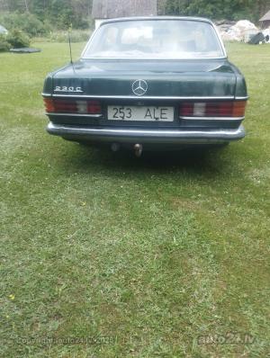 Green Mercedes-Benz 230 1979 in Tallinn, with an engine capacity of 2.40 L and mileage of 0 thousand km for 6500 €, photo 10 on AUTOMOTO.COM.LV