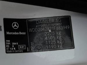 White Mercedes-Benz 250 2012 in Jurmala, with an engine capacity of 2.20 L and mileage of 277 thousand km for 6990 €, photo 28 on AUTOMOTO.COM.LV