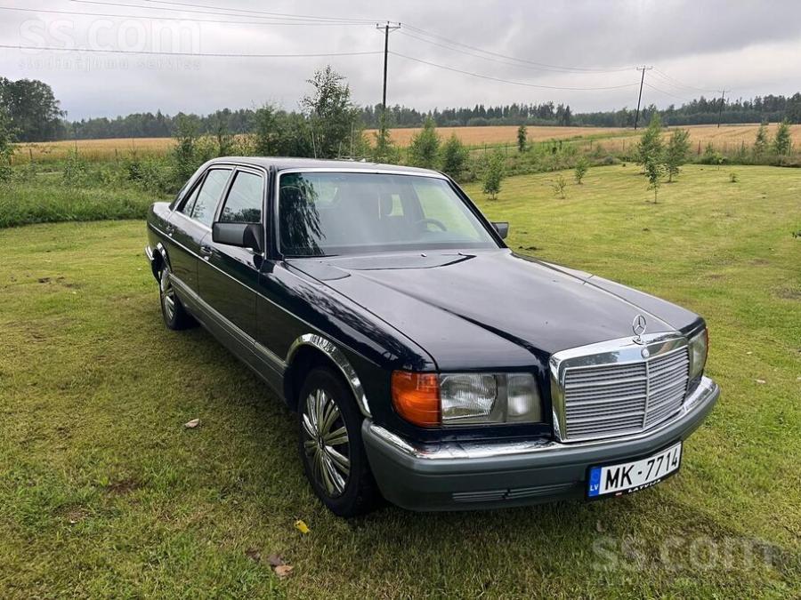 Синий Мерседес 260 1987 в Кулдига, объемом двигателя 2.60 л и пробегом 275 тыс. км за 5200 €, фото 1 на AUTOMOTO.COM.LV