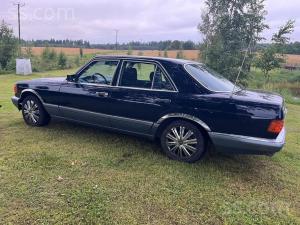 Синий Мерседес 260 1987 в Кулдига, объемом двигателя 2.60 л и пробегом 275 тыс. км за 5200 €, фото 4 на AUTOMOTO.COM.LV